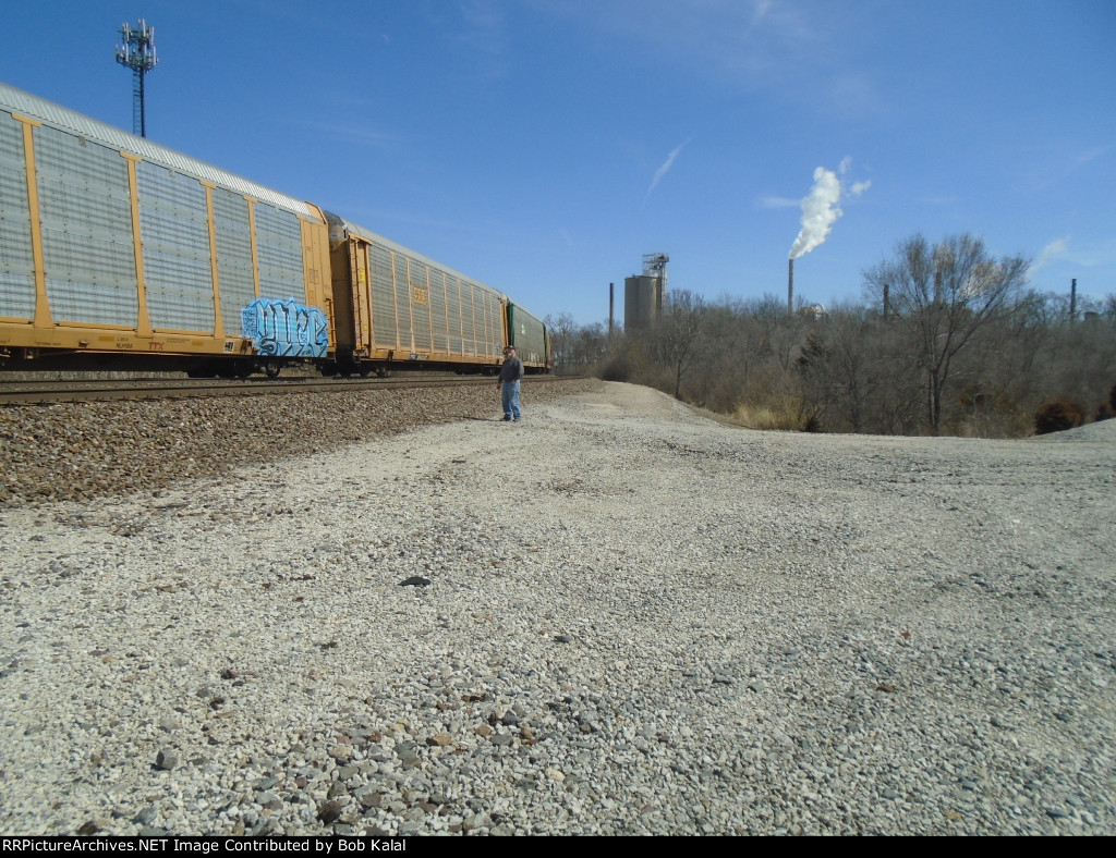 North Bound NS 8447 Double Stack Train